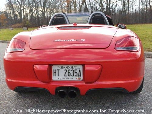 The 2012 Porsche Boxster S rear end | Torque News